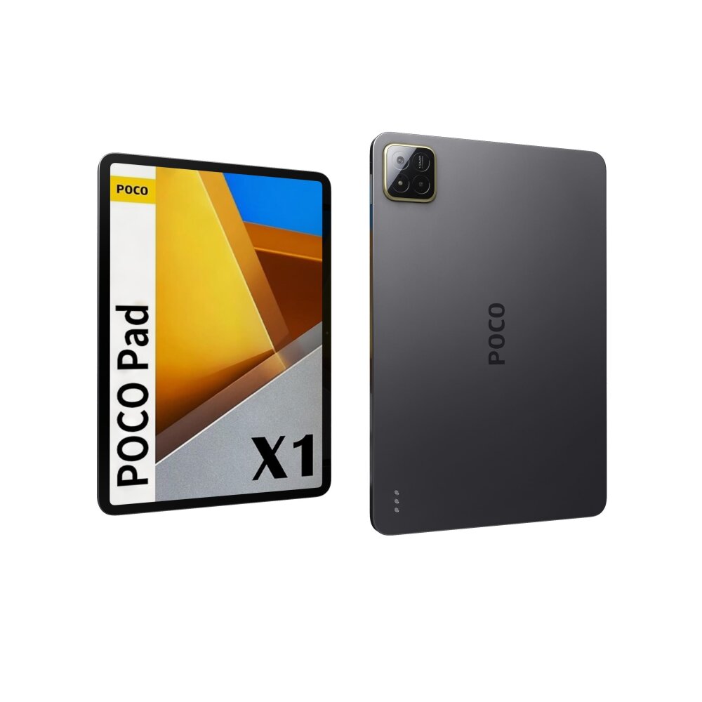 Xiaomi Poco Pad X1 Black 3D model - Download Tablet on 3DModels.org