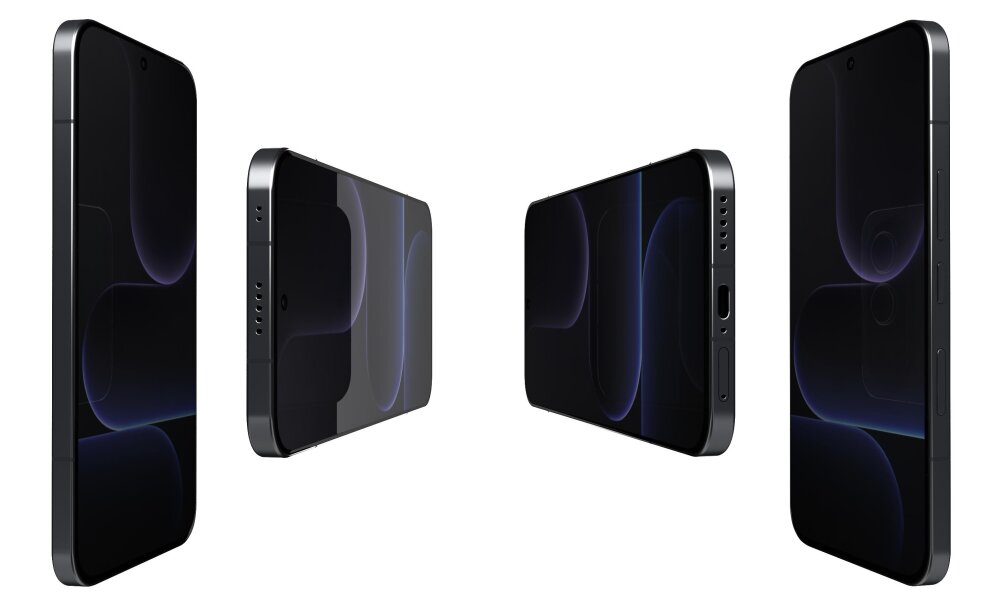 Honor 500 Black 3D model - Download Phones on 3DModels.org