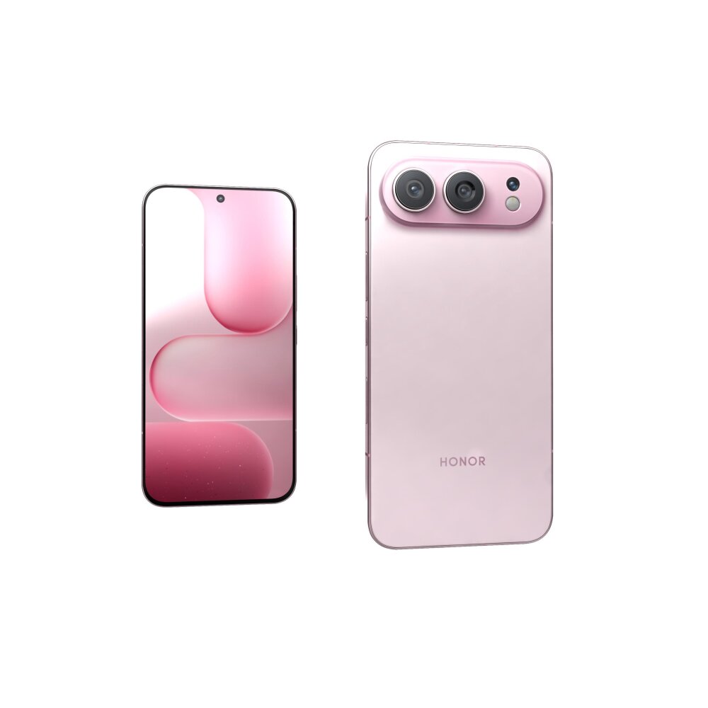 Honor 500 Pink 3D model - Download Phones on 3DModels.org