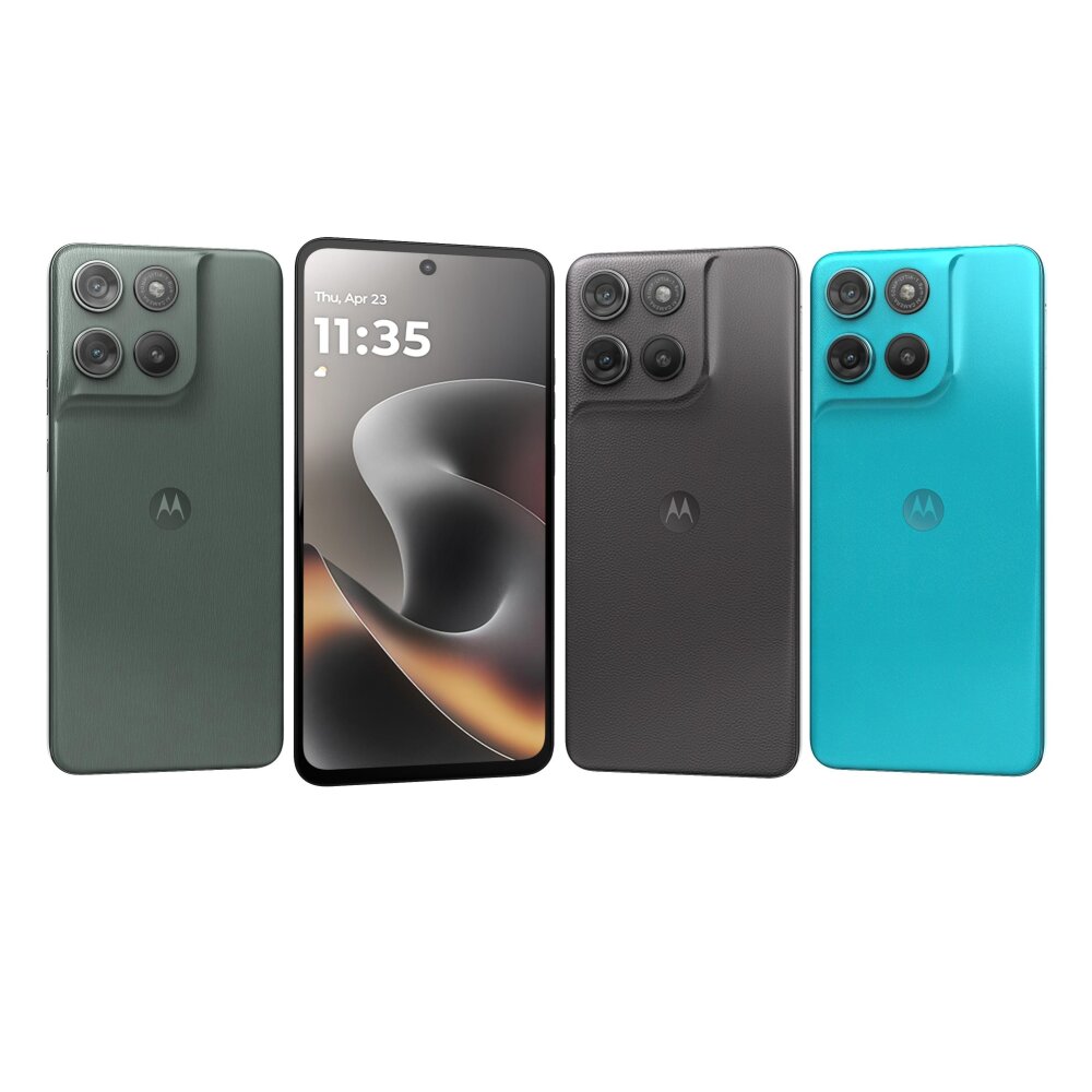 Motorola Moto G100 China All Colors 3D model - Download Phones on ...