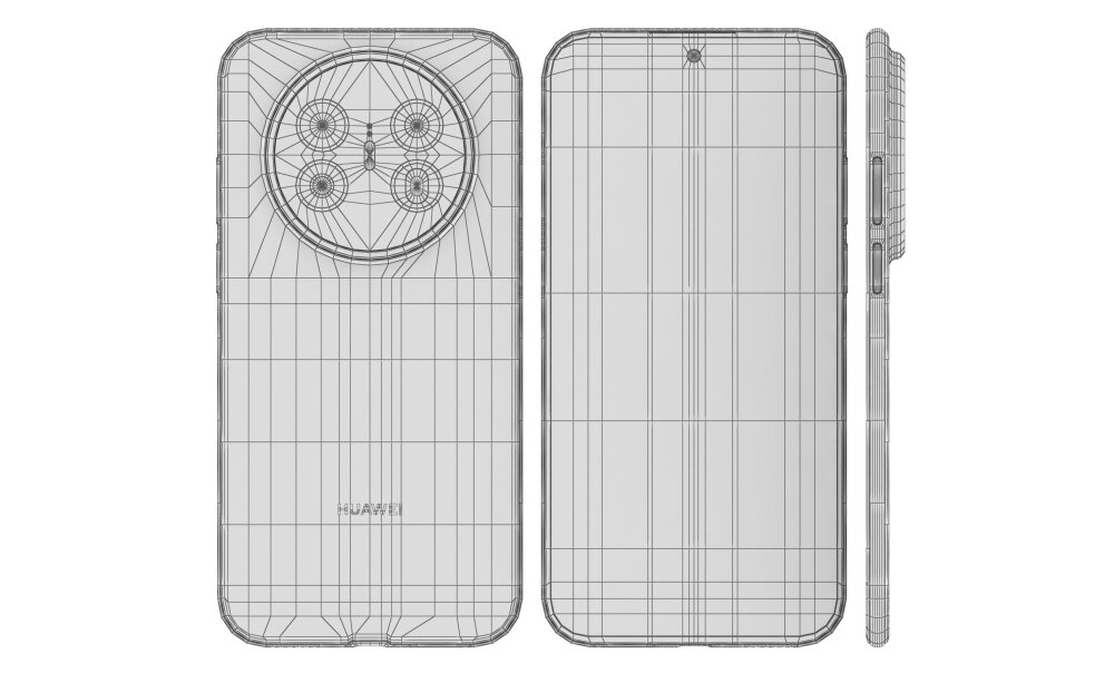 Huawei Mate 70 Air Silver 3D model - Download Phones on 3DModels.org