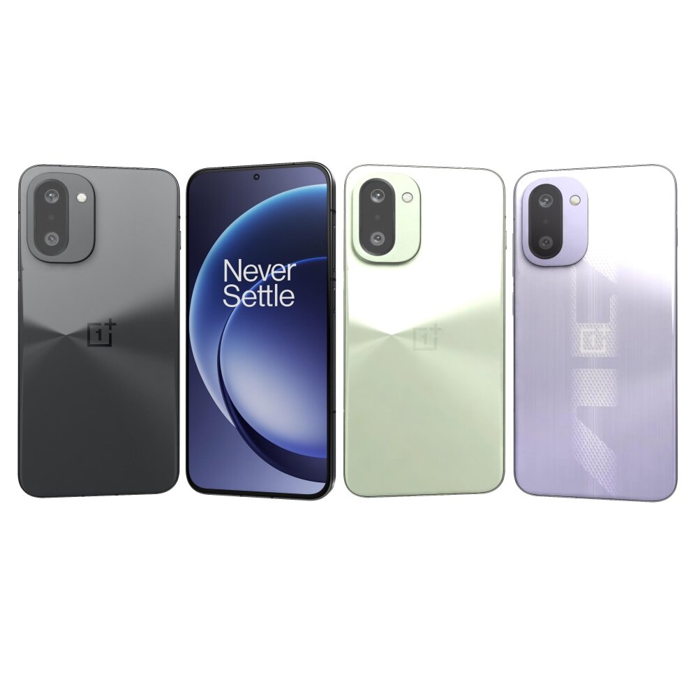 Oneplus 15R All Colors 3D model - Download Phones on 3DModels.org