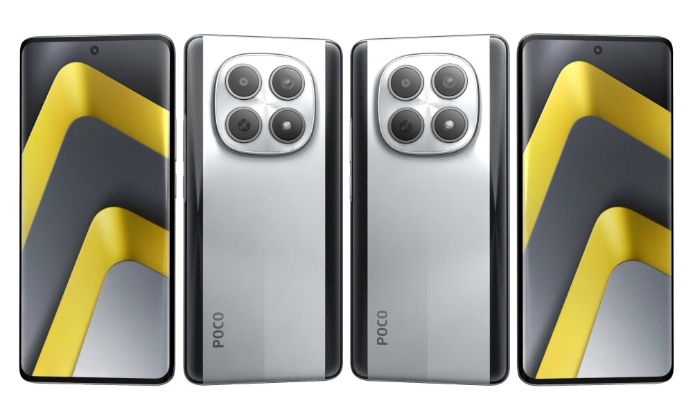 Xiaomi Poco M8 5G en Todos Los Colores Modelo 3D - Descargar Teléfonos ...