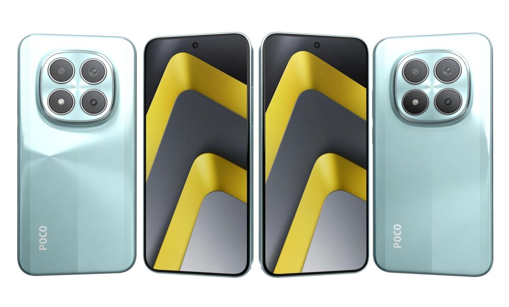Xiaomi Poco M8 Pro 5G All Colors 3D model - Download Phones on 3DModels.org