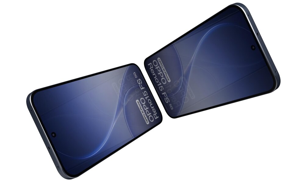Oppo Reno15 FS 5G Dark Blue 3D model - Download Phones on 3DModels.org