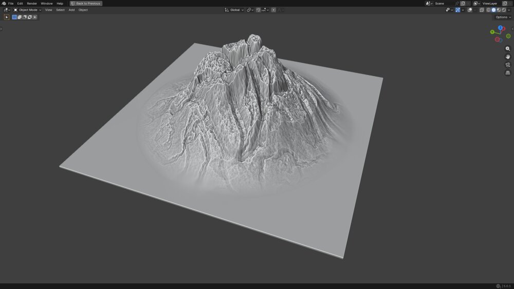 Volcano 3d Print Model 3D 프린팅 모델 - 인쇄용 STL 파일 다운로드 - 3DModels.org