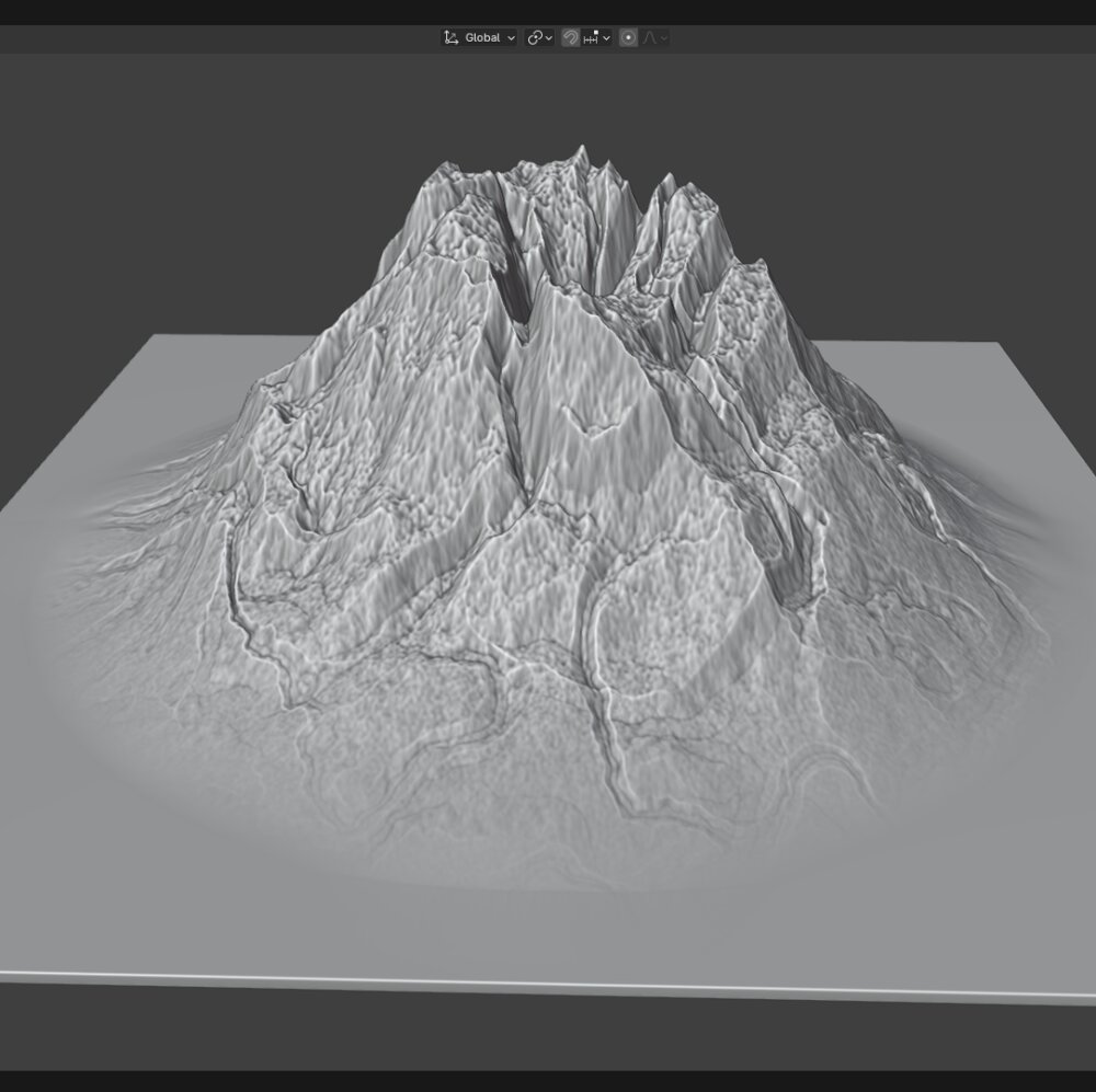 Volcano 3d Print Model 3D 프린팅 모델 - 인쇄용 STL 파일 다운로드 - 3DModels.org