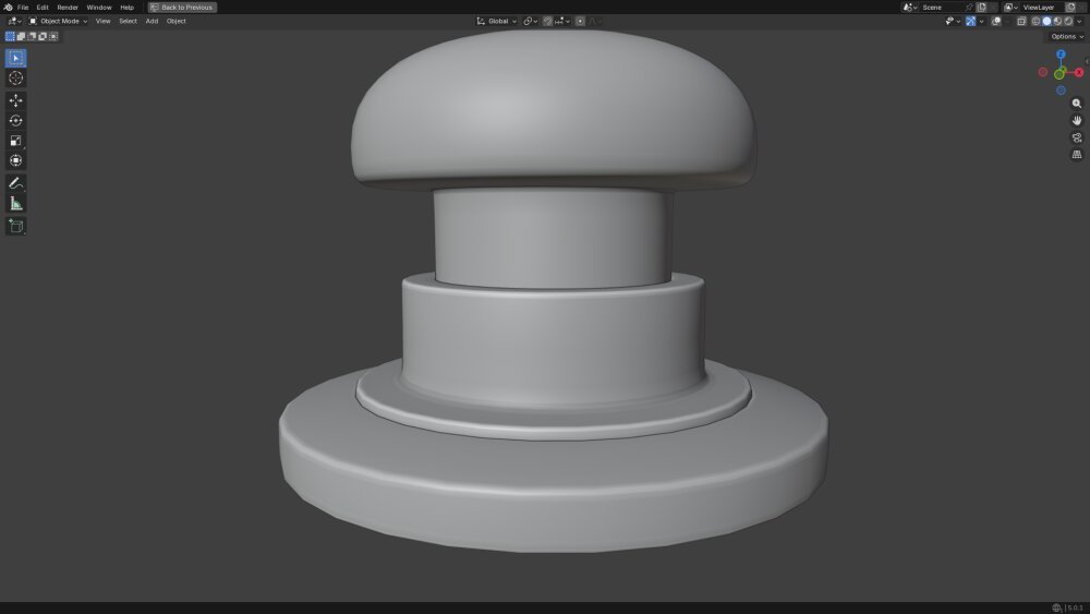 Push Button PBR 3D model - Download Hobbies on 3DModels.org