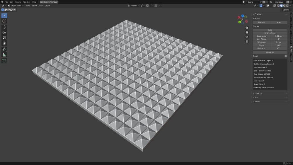 Pyramid Texture 3D Printing Model - Download STL file for Printing ...