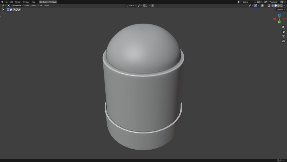 Compact Warning Light PBR 3D model - Download Vehicle equipment on ...