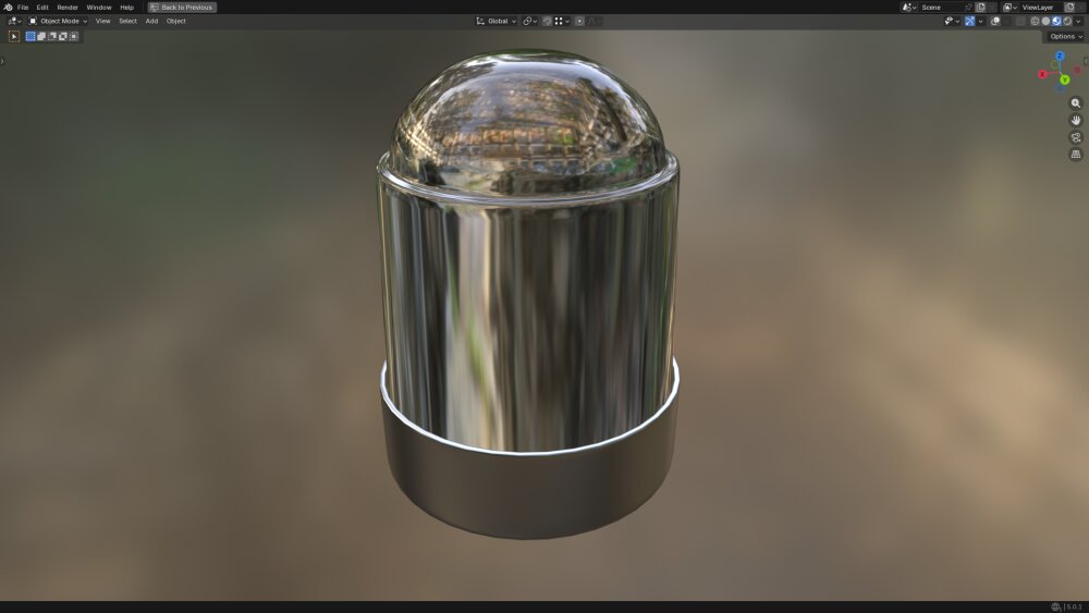 Compact Warning Light PBR 3D model - Download Vehicle equipment on ...