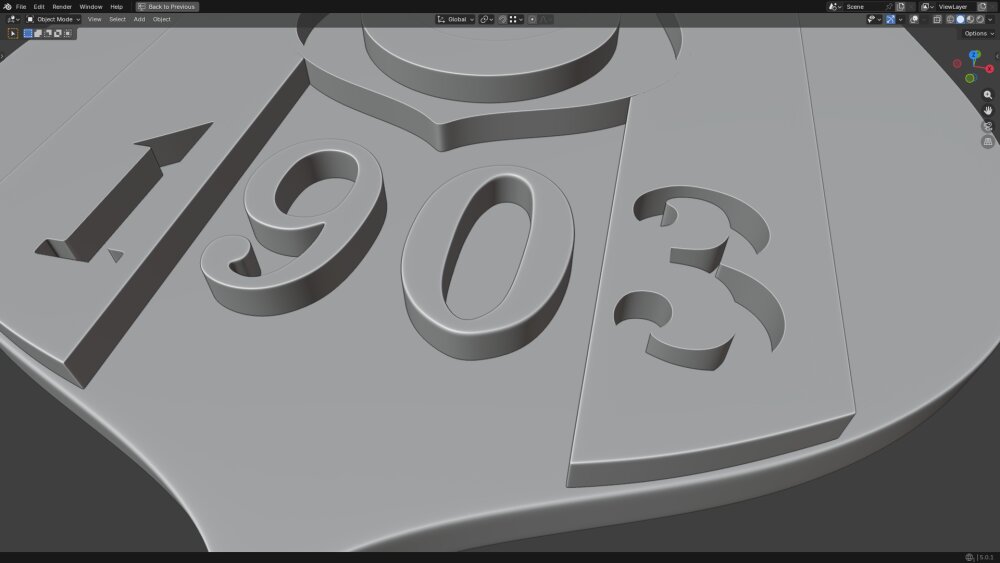 Besiktas Emblem 3D Printing Model - Download STL file for Printing ...