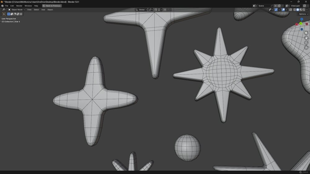 10 Cartoon Star PBR 3D model - Download Symbols on 3DModels.org