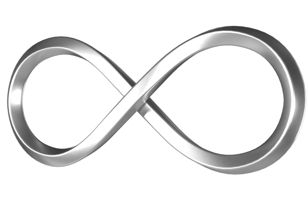 Infinity Symbol PBR 3D model - Download Symbols on 3DModels.org