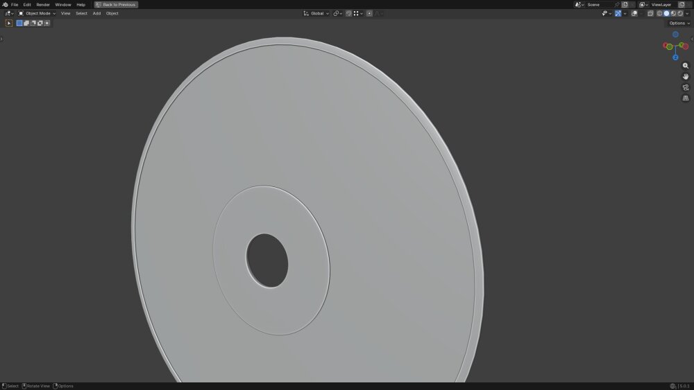 CD DVD Disk PBR 3D model - Download Electronic Accessories on 3DModels.org