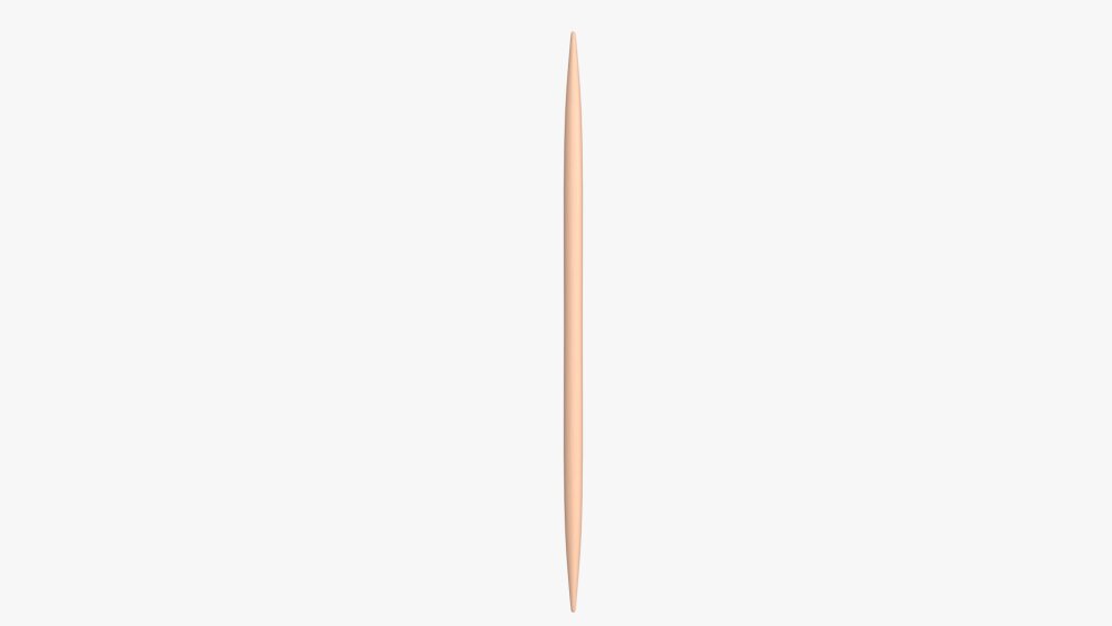 Toothpick PBR 3D model - Download Health and Beauty on 3DModels.org