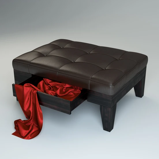 Ottoman 3D Models Download - 3DModels.org