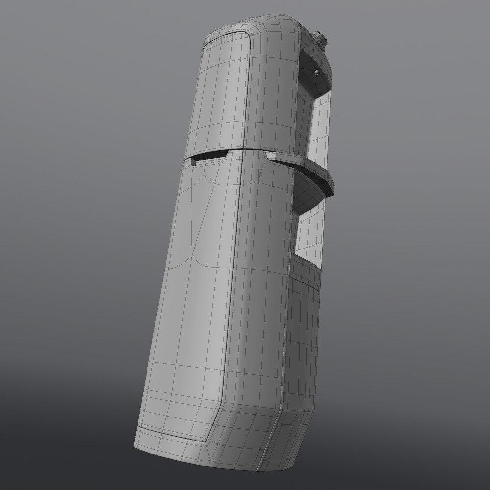 Red and White Water Cooler Modelo 3D - Descargar Furniture Set on ...