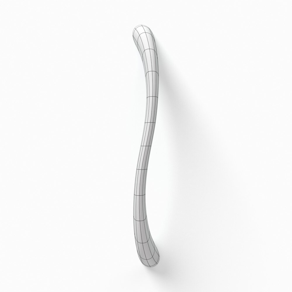 Handle from Writing Desk 3D Model 3D model - Download Decoration on ...