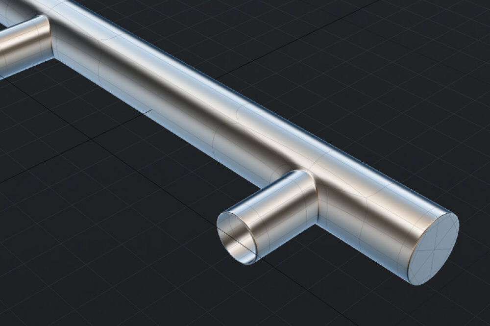 Handle 3 – Juliani Collection Italy 3D model - Download Decoration on ...