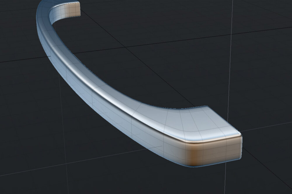 Handle 8 – Juliani Collection Italy 3D model - Download Decoration on ...
