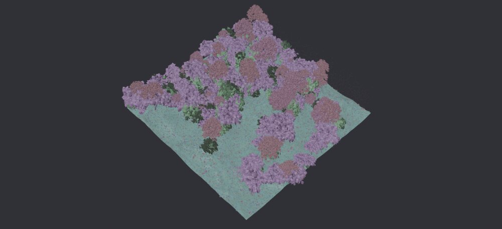 Realistic Animated Forest 3D model - Download Landscapes on 3DModels.org