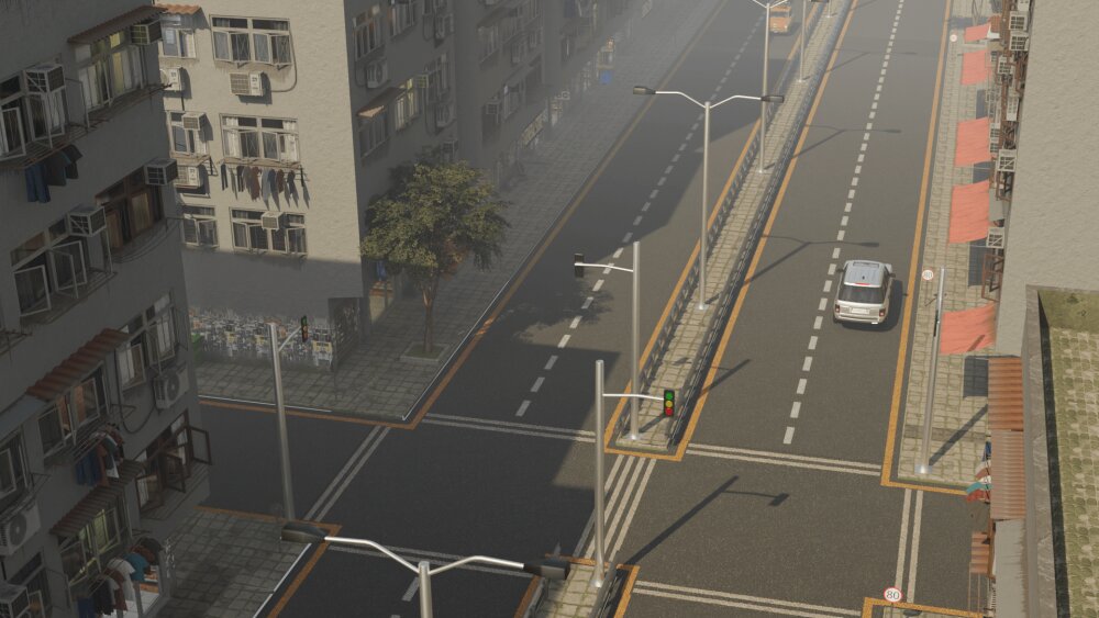 Large Urban City 3D model - Download City on 3DModels.org