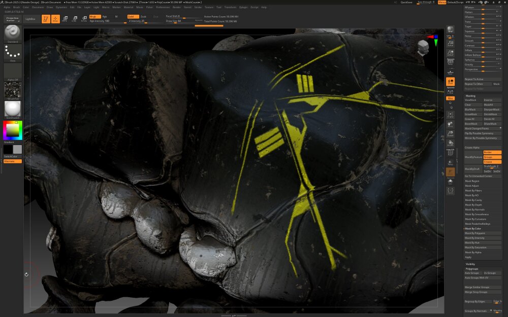 Alien Insectoid Creature with Toxic Drool 3D model - Download ...