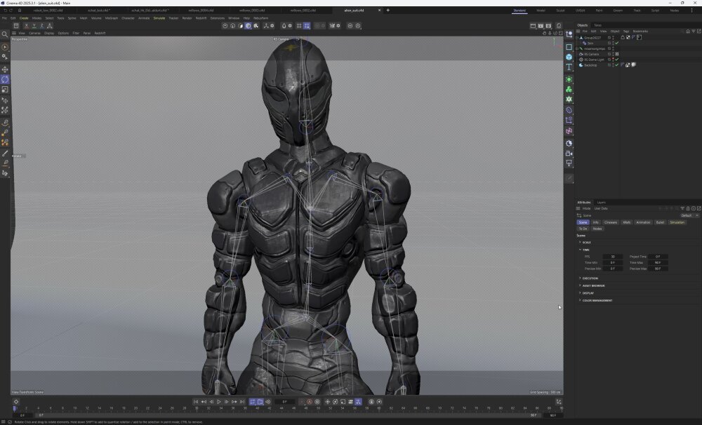Futuristic Cyborg Soldier 3D model - Download Robots on 3DModels.org