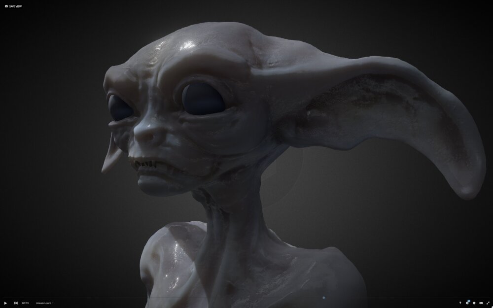 Galactic Traveler 3D model - Download Mythological creatures on ...