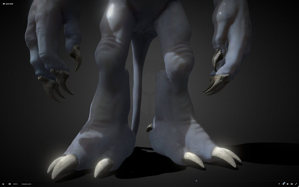 Galactic Traveler 3D model - Download Mythological creatures on ...