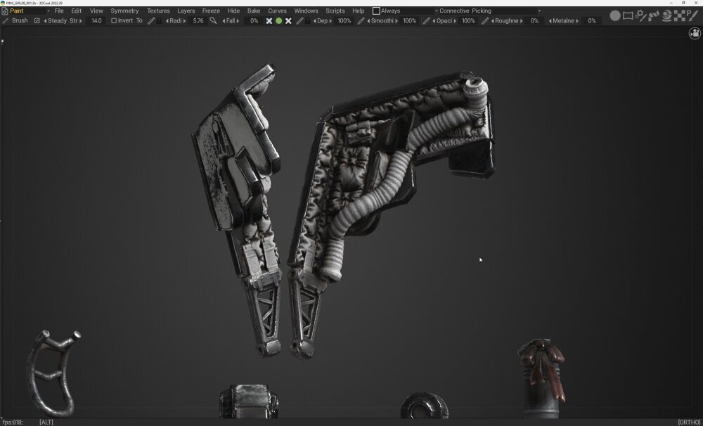 Heavy Combat Mech with Pilot 3D model - Download Robots on 3DModels.org