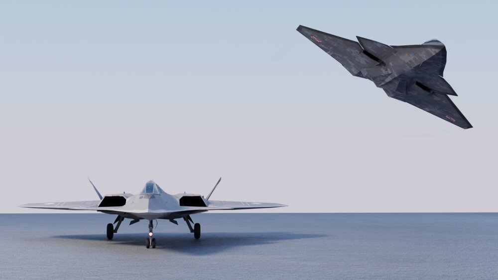 Lockheed NGAD Prime 3D model - Download Fighter on 3DModels.org