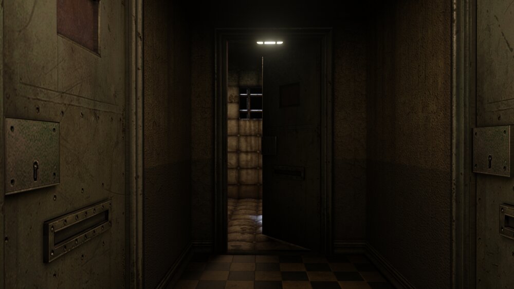 Insane Asylum Corridor 3D model - Download Game locations on 3DModels.org