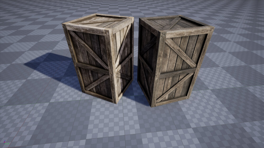 Vintage Crates Barrels and Chests Asset Pack 3D model - Download ...