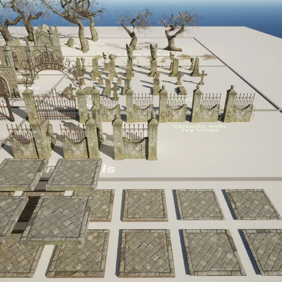 Cemetery 3Dモデル ダウンロード - 3DModels.org