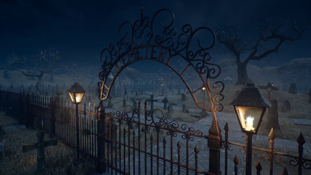 Cemetery Asset Pack 3D model - Download Buildings on 3DModels.org