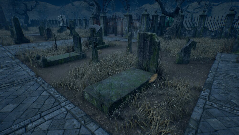 Cemetery Asset Pack 3D model - Download Buildings on 3DModels.org