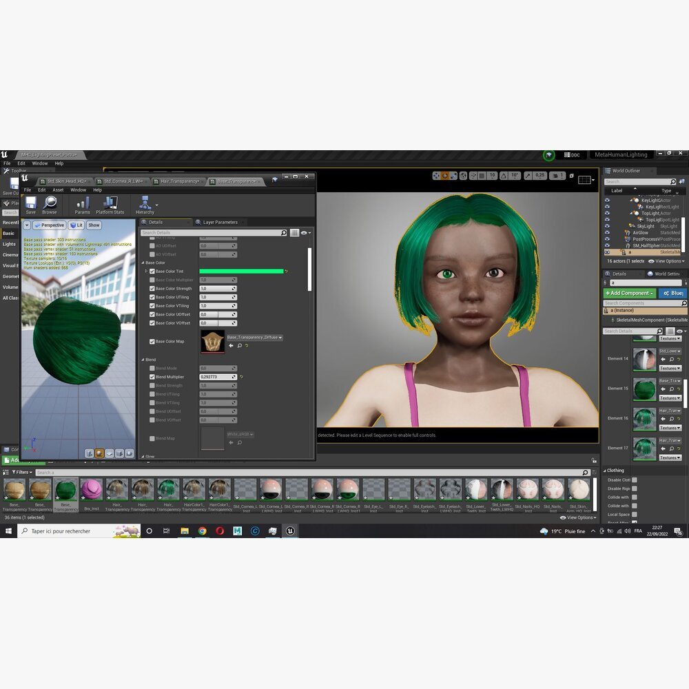 Realistic Little Girl 3D model - Download Character on 3DModels.org