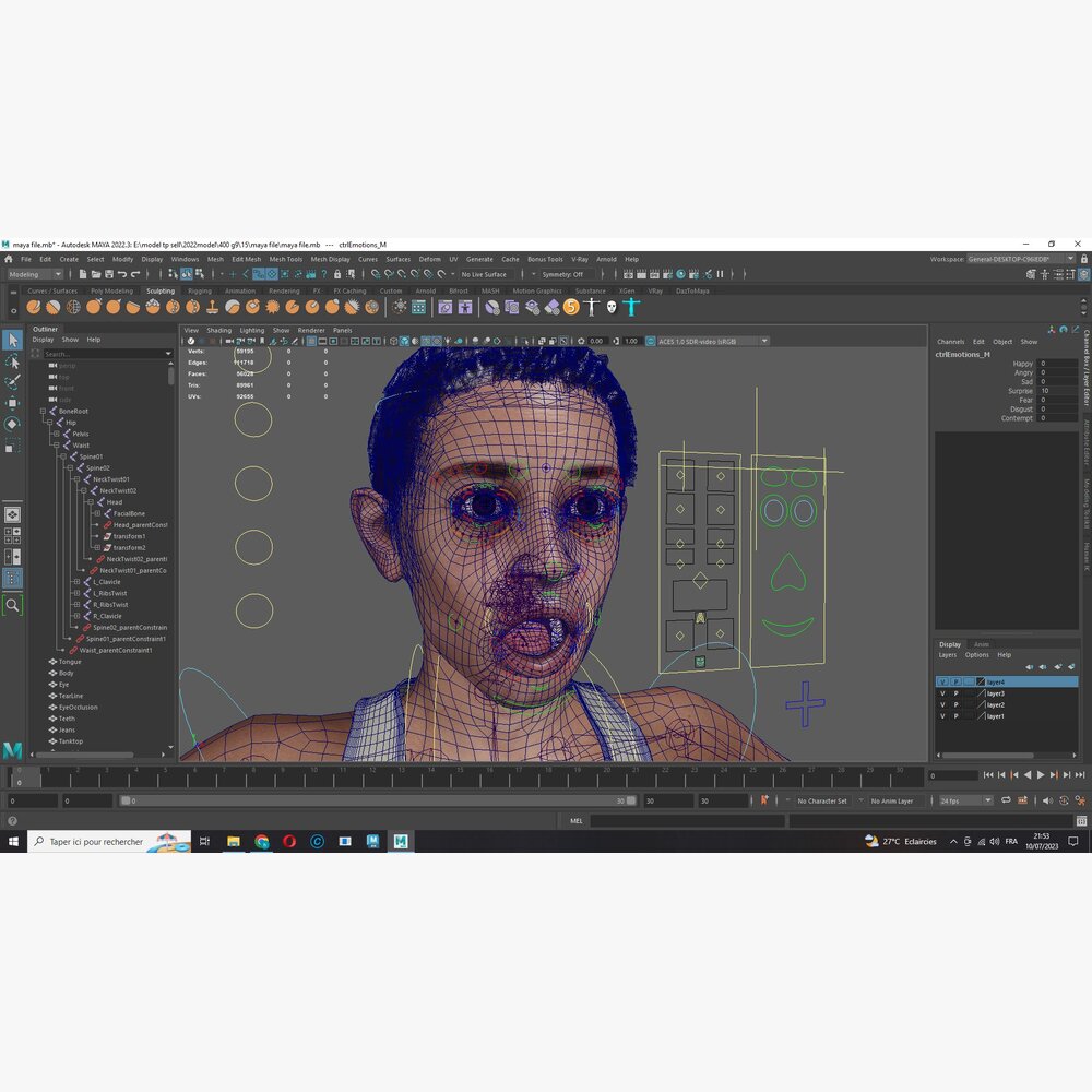 Realistic Arabic Boy 3D模型 - 下载 Character on 3DModels.org