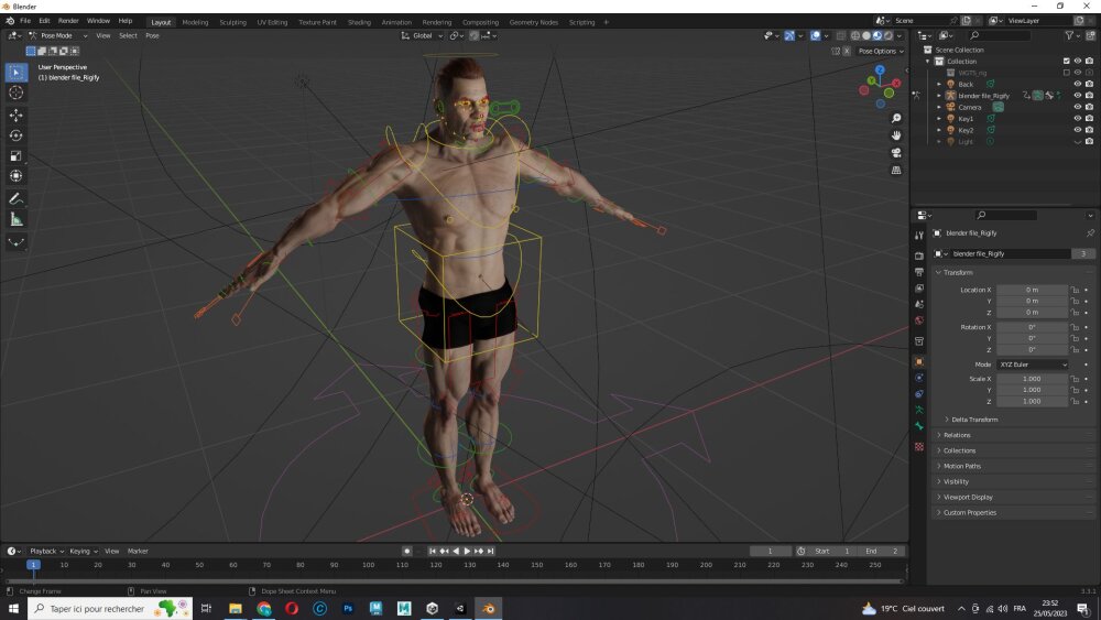 Realistic Strong Man Rigged 3D 모델 - 다운로드 Character on 3DModels.org