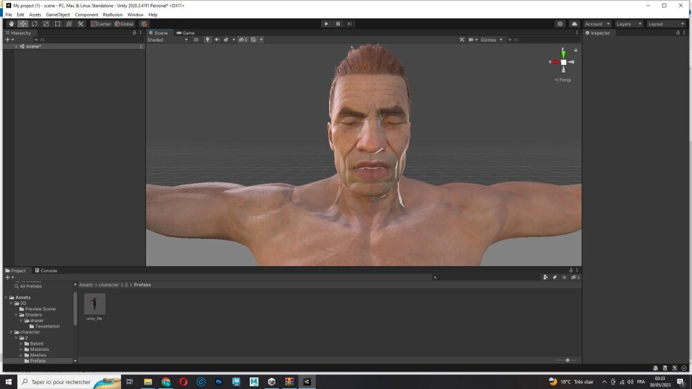 Realistic Strong Man Rigged 3D model - Download Character on 3DModels.org