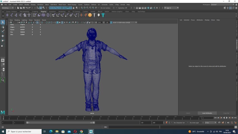 Realistic Man In Adventure Outfit 3D model - Download Character on ...