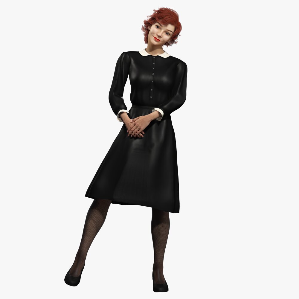 The Queen Gambit Female Character Modelo 3D - Descargar Character on ...
