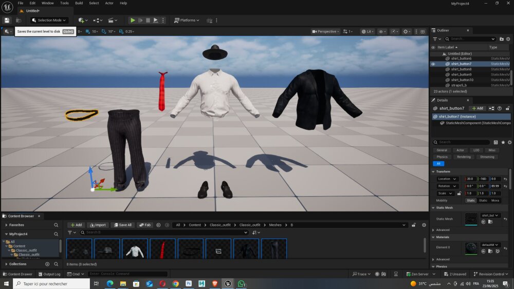 Classic Mafia Style Suit 3D model - Download Suits on 3DModels.org