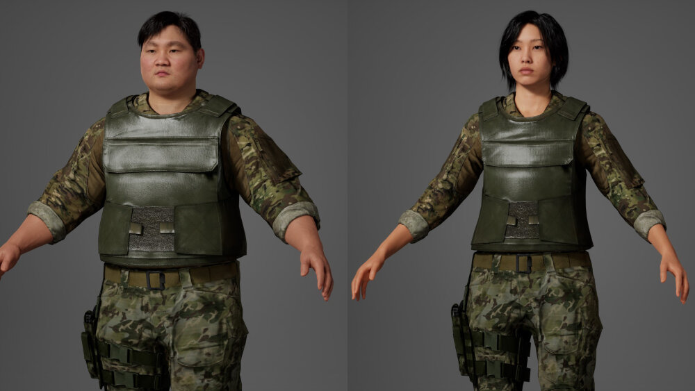 Game Ready Combat Vest 3D model - Download Armor on 3DModels.org