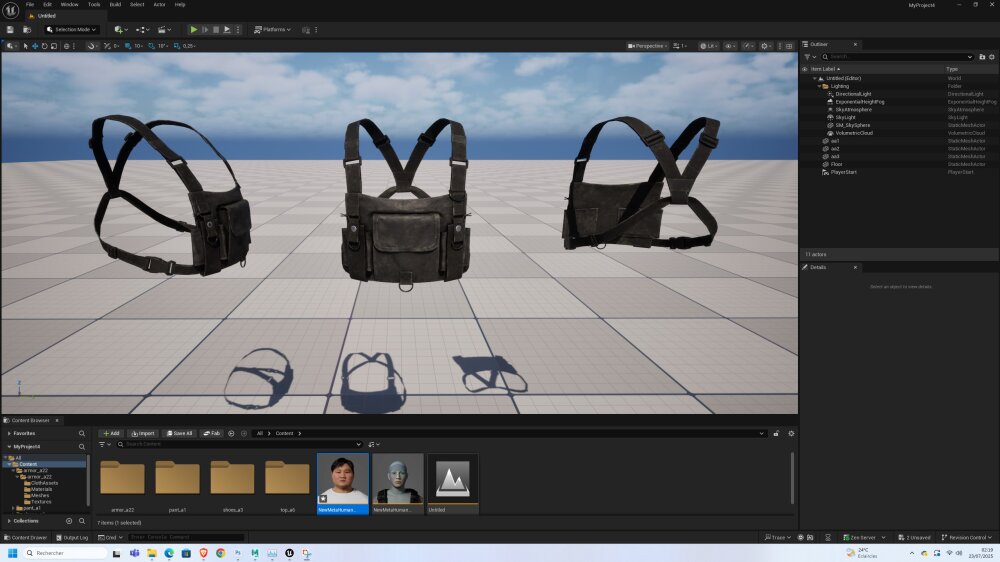 Black Tactical Harness – Realistic 3D Combat Gear 3D model - Download ...