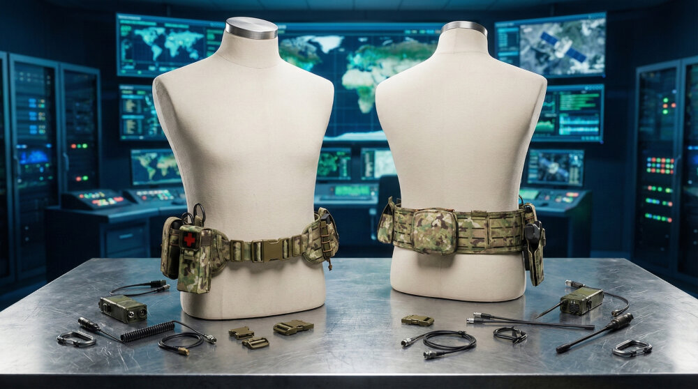 Tactical Camo Combat Belt 3D model - Download Accessories on 3DModels.org