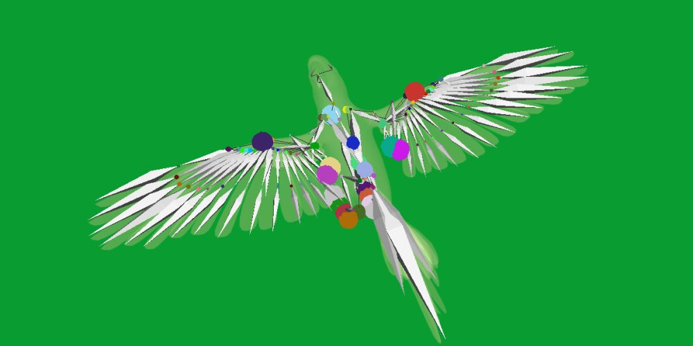 Scarlet Macaw Parrot Bird Modelo 3D - Descargar Aves on 3DModels.org