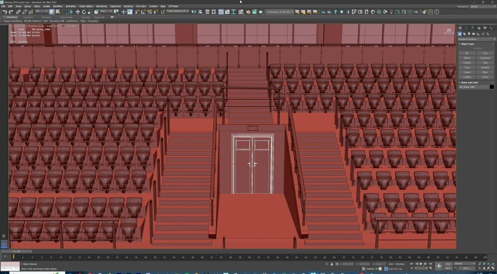 Concert Stage Arena Interior 3D model - Download Stadium on 3DModels.org